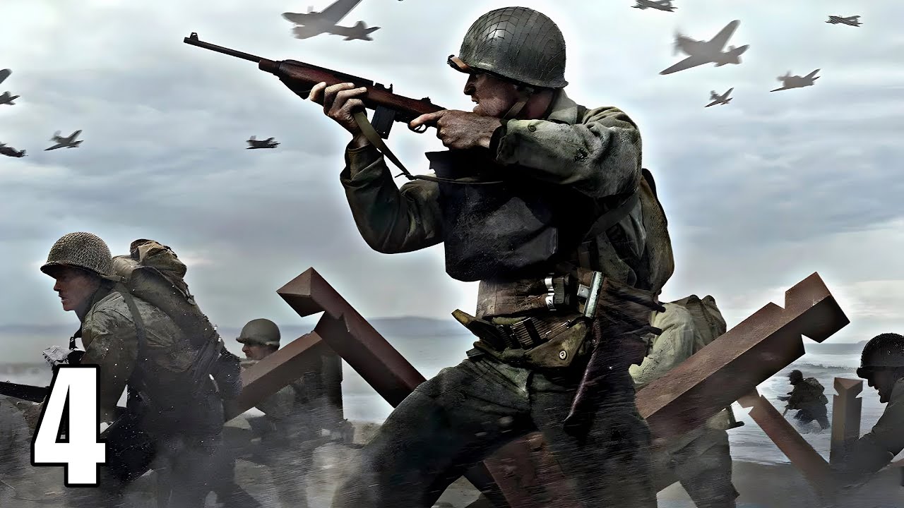 CALL OF DUTY WWII WALKTHROUGH GAMEPLAY PART 4 - LIBERATION (FULL GAME ...
