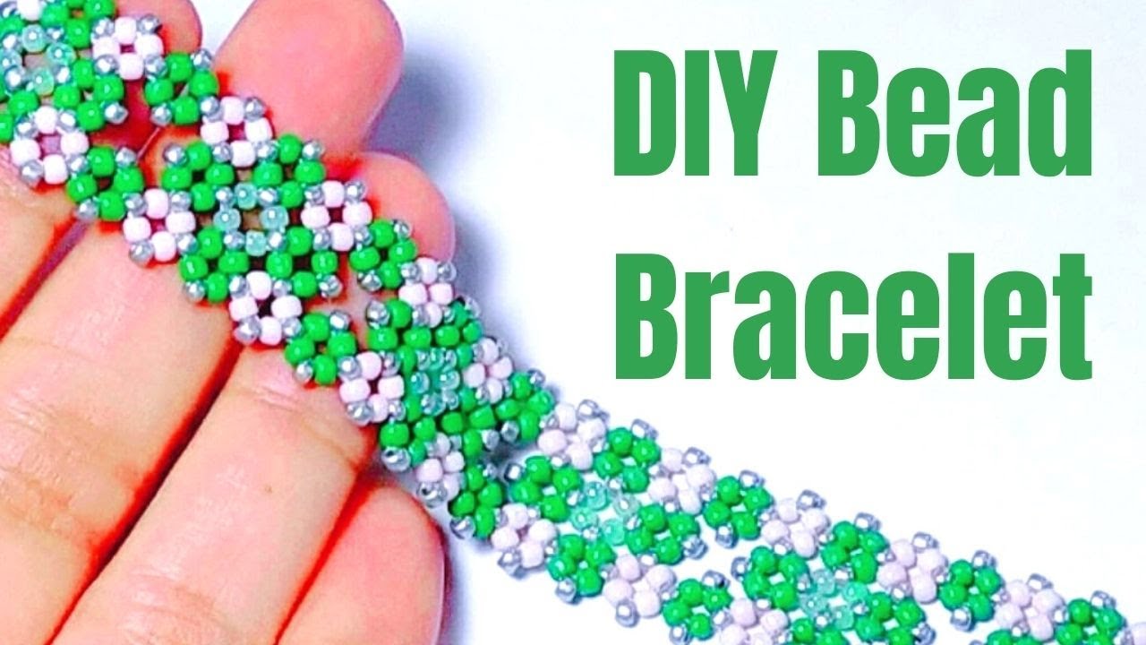 Seed Bead Bracelet Tutorial with Step by Step Instructions - Summer ...