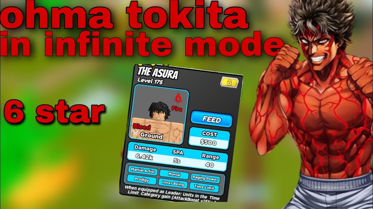 [ASTD]Testing out Ohma Tokita 6 Star (code unit) in infinite mode ...