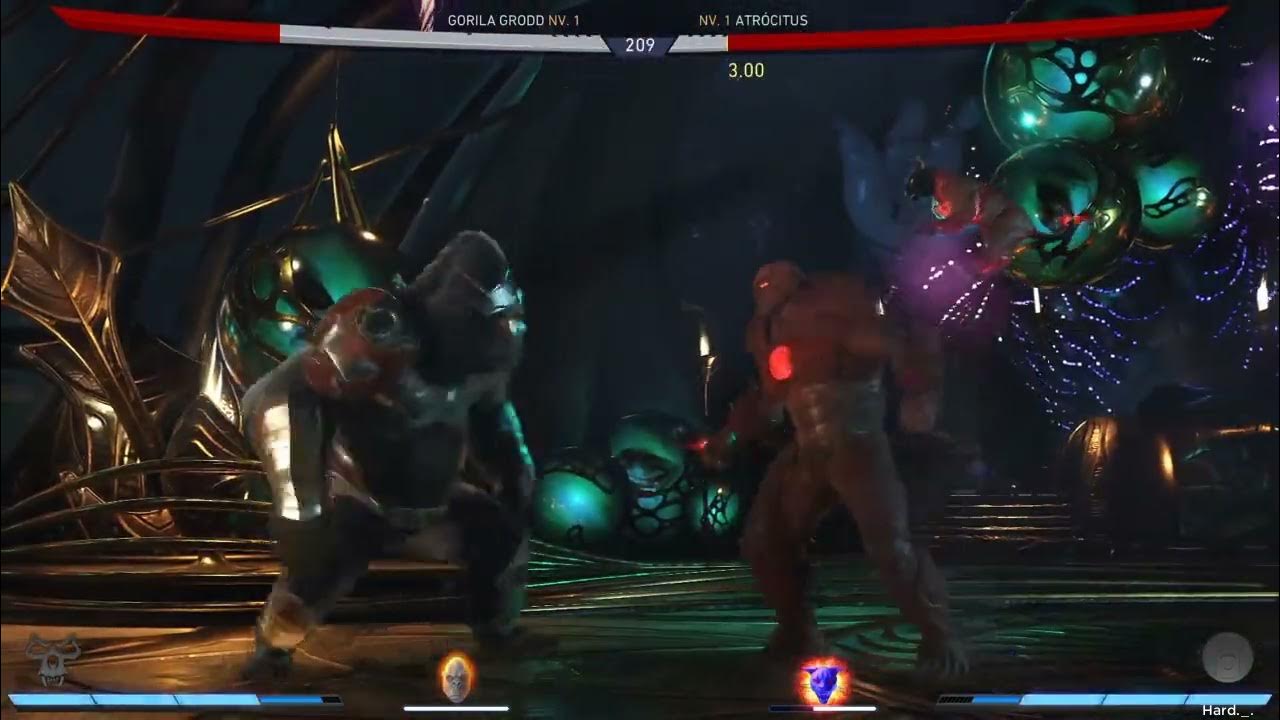 Gorila Grodd Vs Atrocitus Injustice 2 (PS4) - YouTube