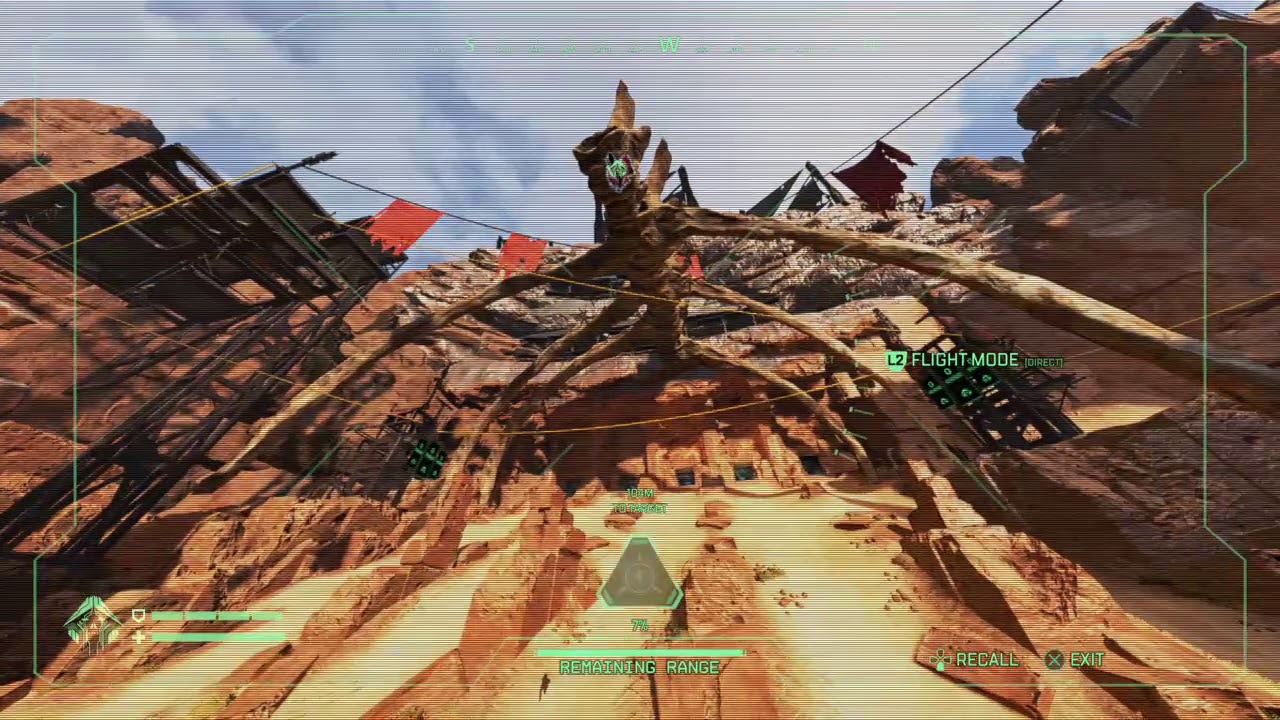 Apex Legends firing range cypto droning on octane launch pad - YouTube