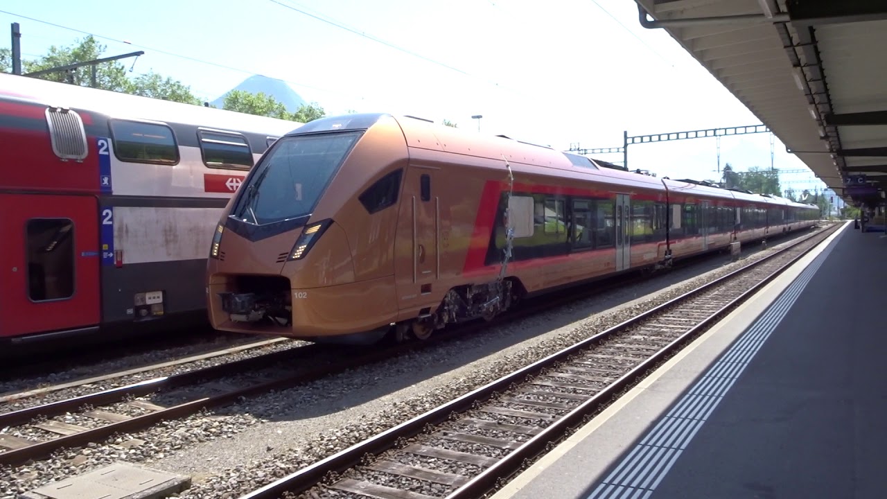 New Stadler Railcar - YouTube