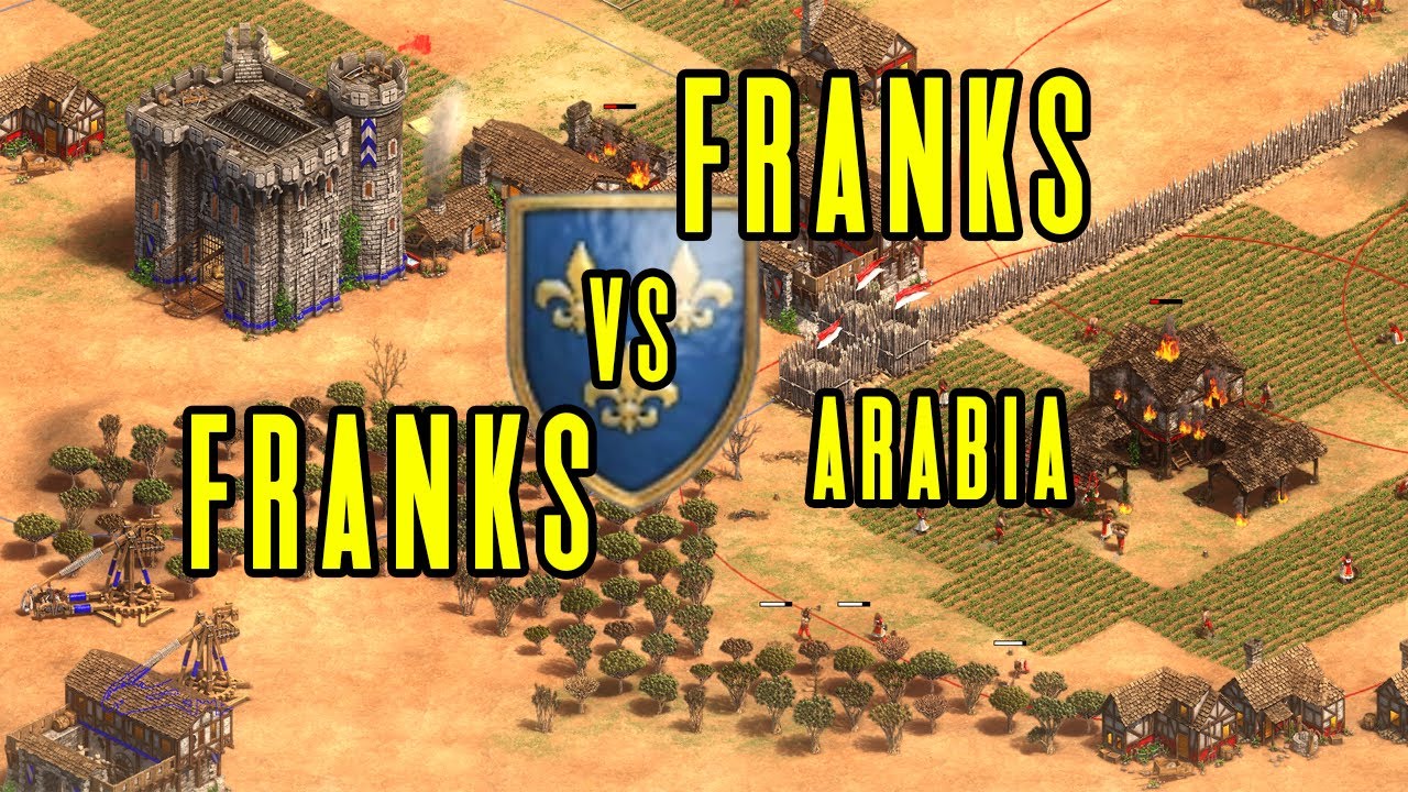 AOE2 Franks vs Franks 1100 ELO - YouTube