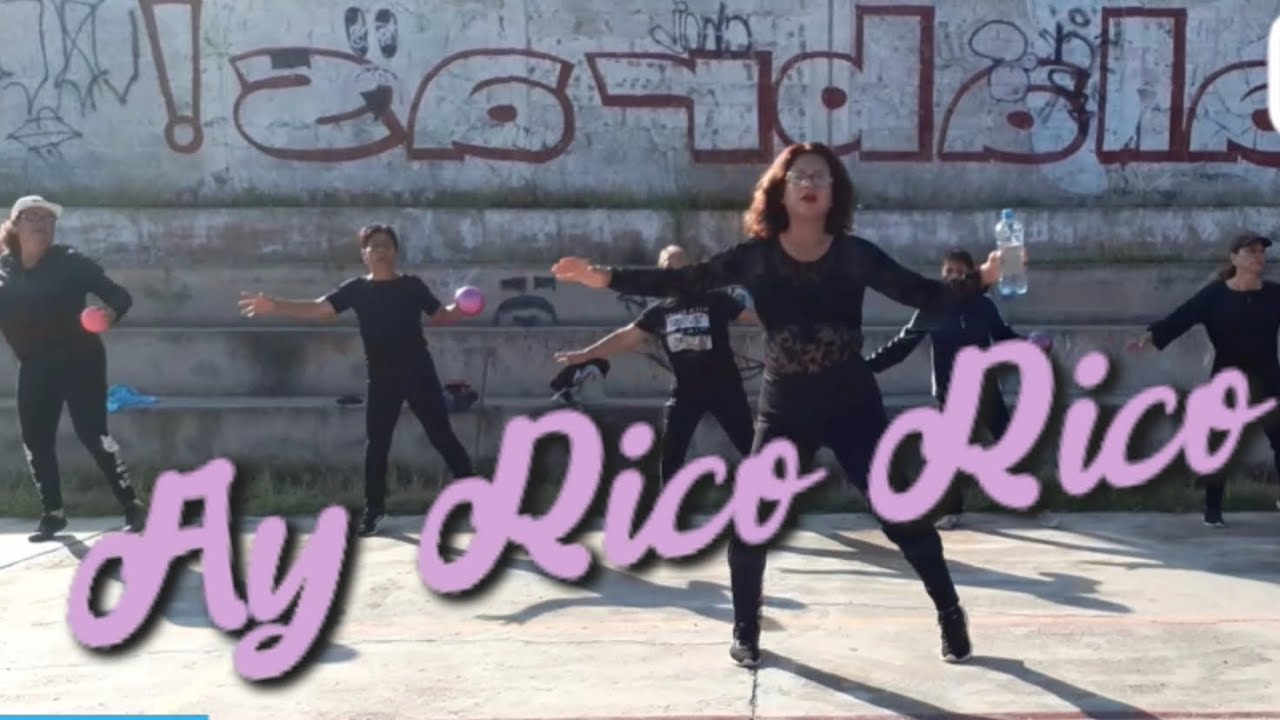 Ay Rico Rico/ ‎@DjMonst3r5/ Rutina Pelota de Gel/ #zumba #fitness # ...