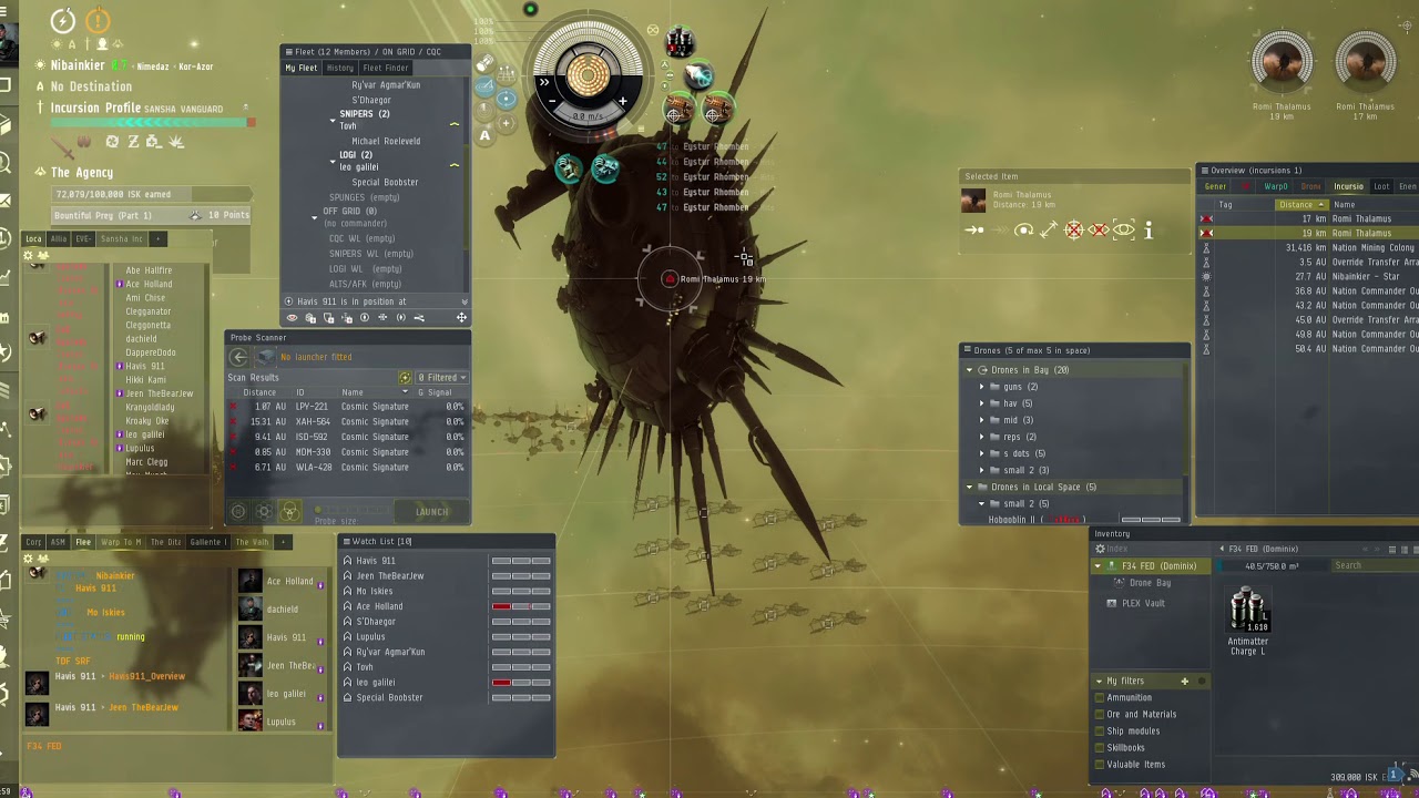 (EVE ONLINE) doing my first incursion - YouTube