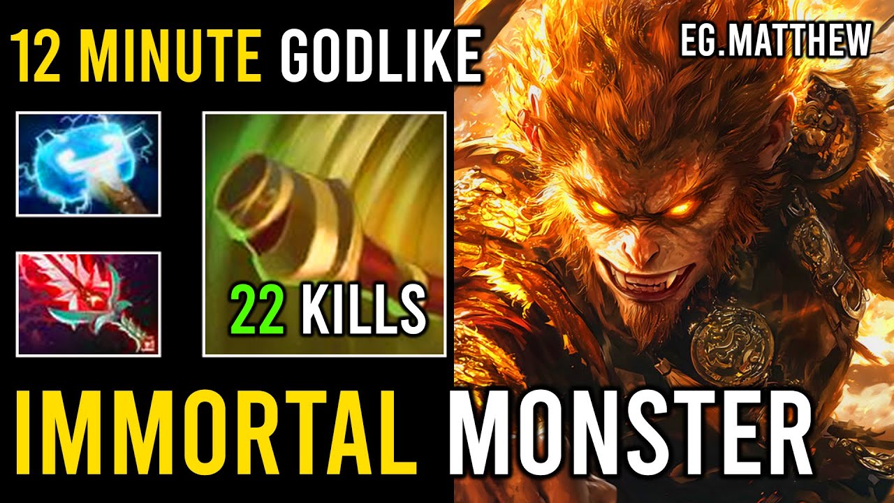 Epic Immortal Monster From Powerful Stone Monkey King Insane Lightning ...