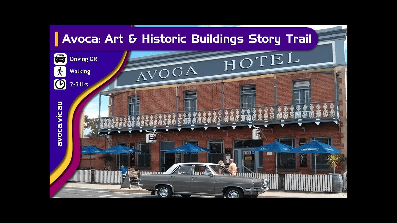 Avoca Art & Historic Buildings Story Trail - YouTube