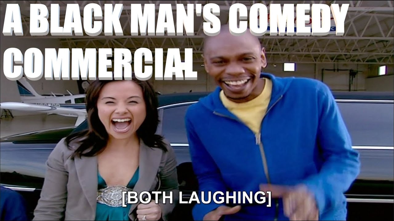 A BLACK MAN'S #COMEDY COMMERCIAL - YouTube