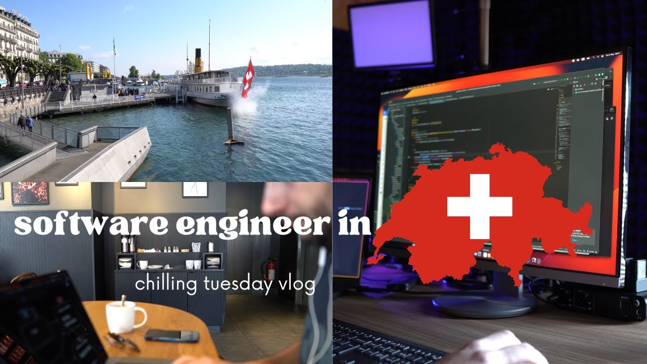 *Chilling in Geneva🇨🇭* A Day In The Life Of A Software Engineer ...