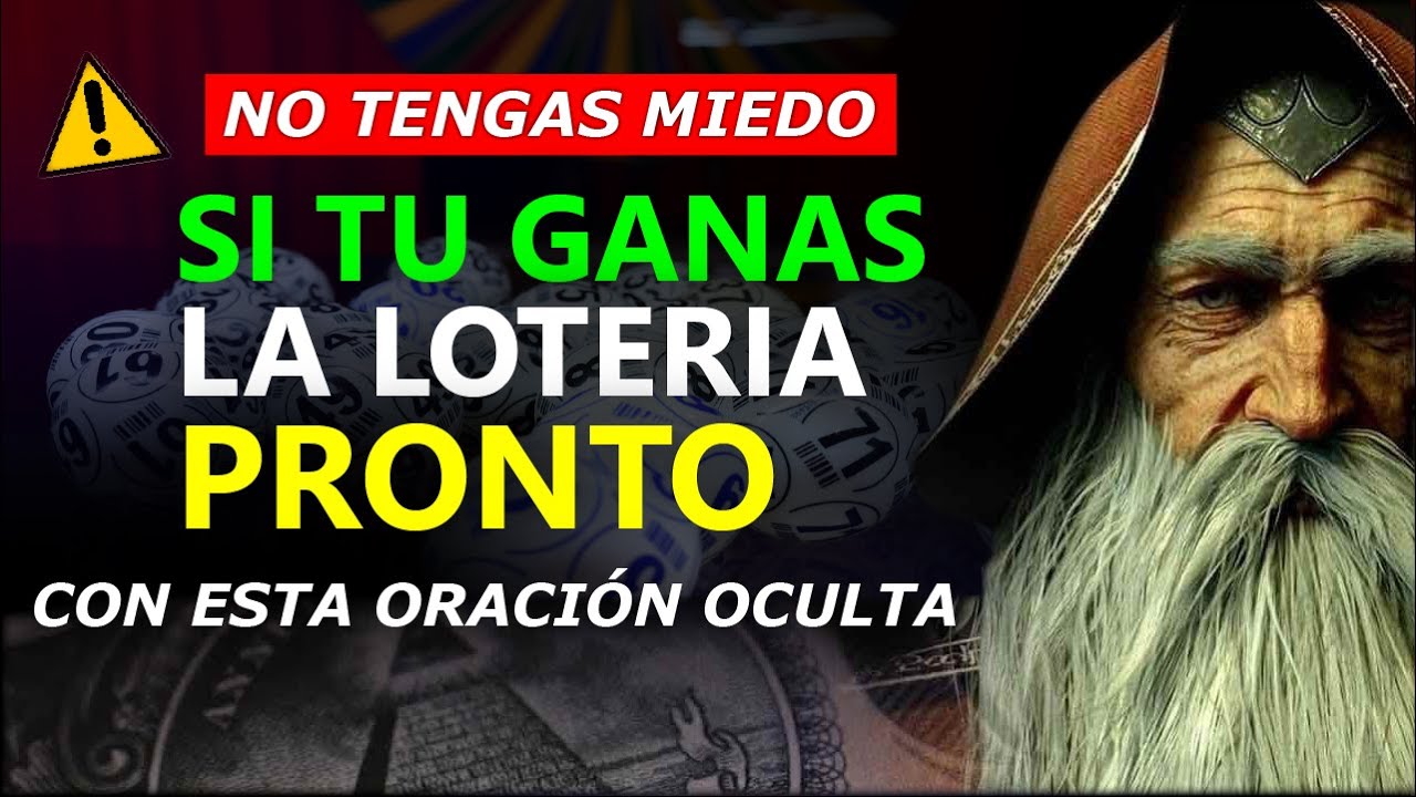 ORACIÓN PODEROSA para GANAR La LOTERIA | Ley de la ATRACCIÓN - YouTube
