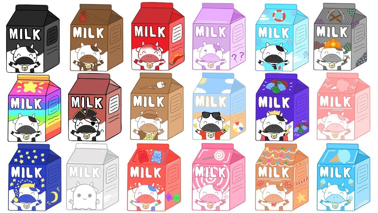 FIND THE MILKS 🥛 - ALL MILKS 🍭 - YouTube