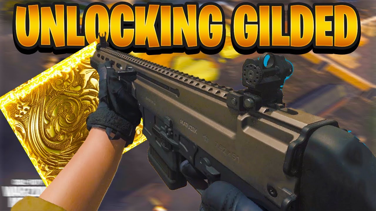 The Fastest Way to Get the Gold/Gilded Camo for Marksman Rifles in ...