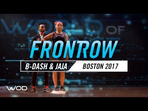 B-Dash & Jaja Vankova | FrontRow | World of Dance Boston 2017 | #WODBOS17