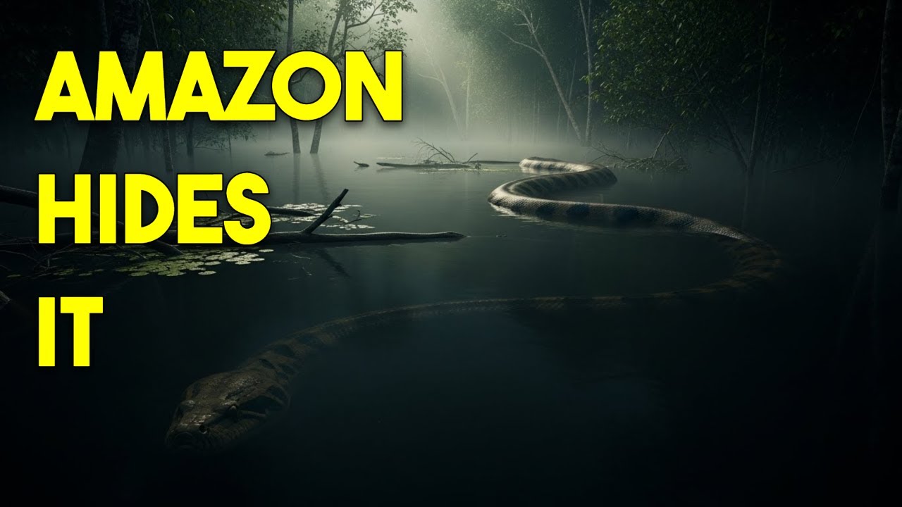 Giant Anacondas: How 60-Foot Snakes Stay Hidden - YouTube