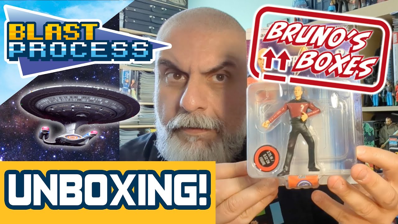 Super Impulse - 3.75″ Star Trek The Next Generation Figures unboxing ...