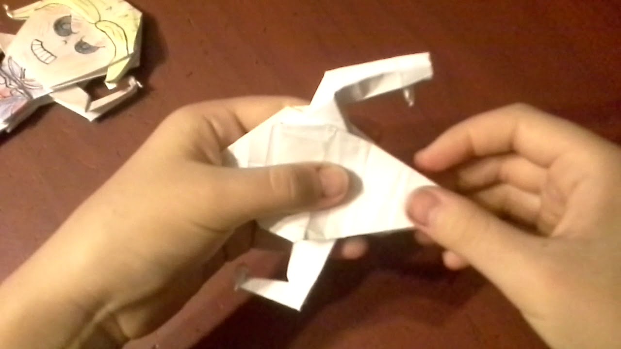 How to make a origami Might from MHA - YouTube