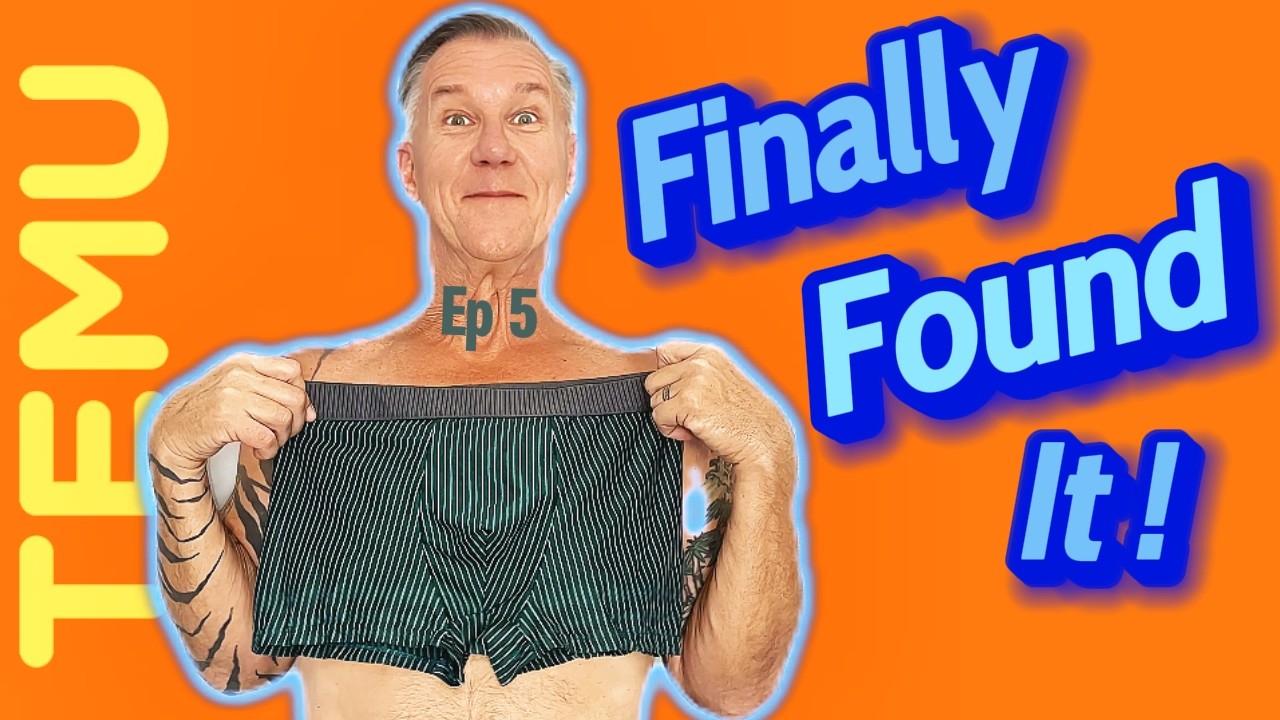 Ep 5: Say Goodbye to Sizing Cry’s: Temu Men’s Underwear Guide - YouTube