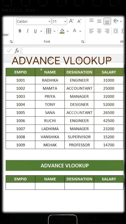Advance Vlookup Formula| How to use Advance Vlookup Formula| Excel IQ Insights 🔥 - YouTube