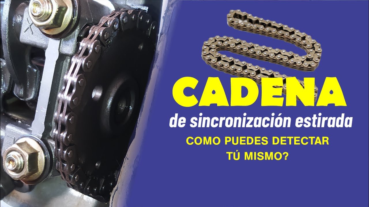 4 FORMAS de saber si la cadena de sincronización está desgastada. - YouTube