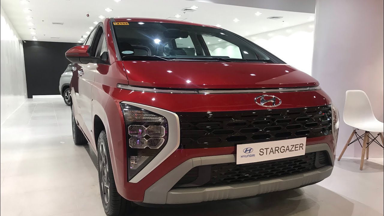 2023 Hyundai Stargazer 1.5 GLS Premium IVT: Dragon Red Pearl - YouTube