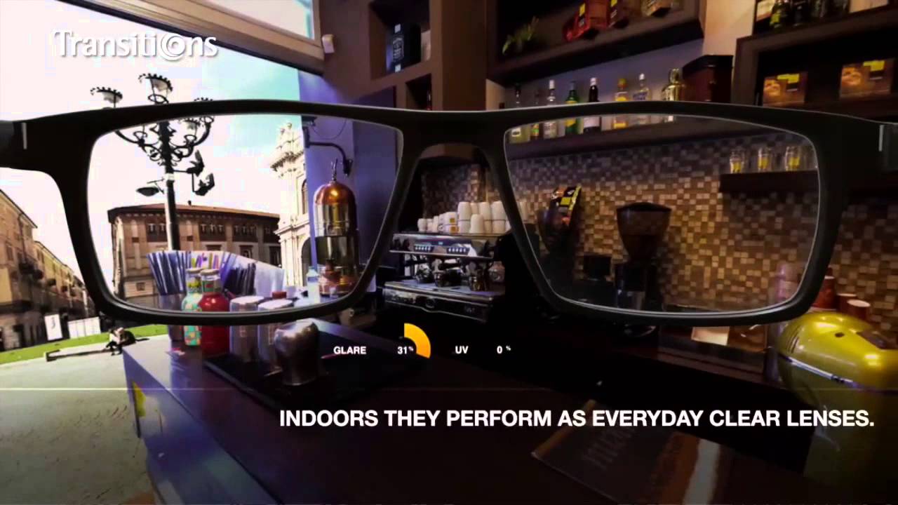 Experience Transitions Adaptive Lenses - YouTube