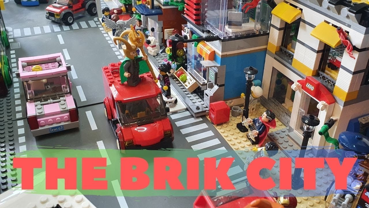 The Brik City - A massive LEGO city! - YouTube