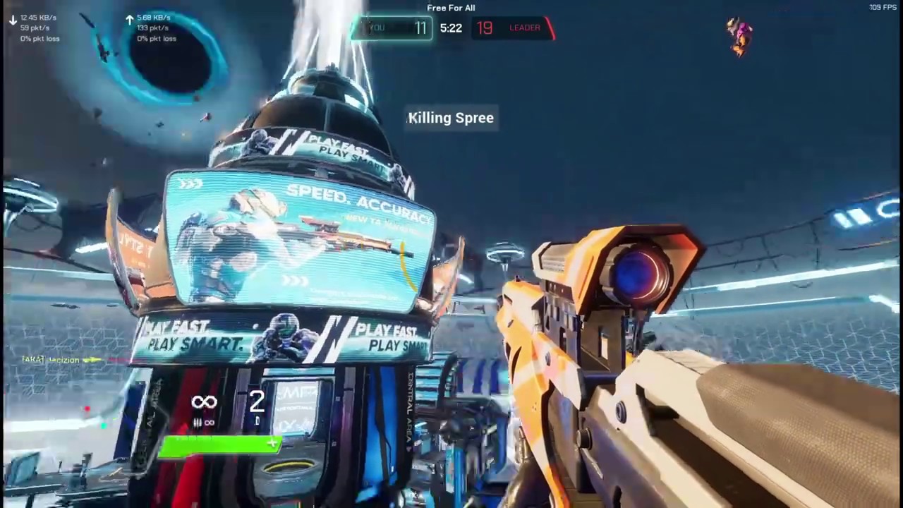 Splitgate: Arena Warfare March 2nd-3rd 2019 playtest highlights. - YouTube
