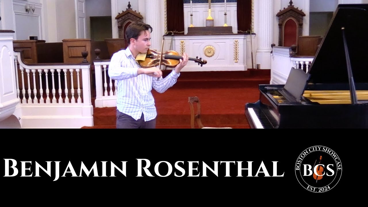 Baal Shem by Ernst Bloch | Benjamin Rosenthal, violin - YouTube
