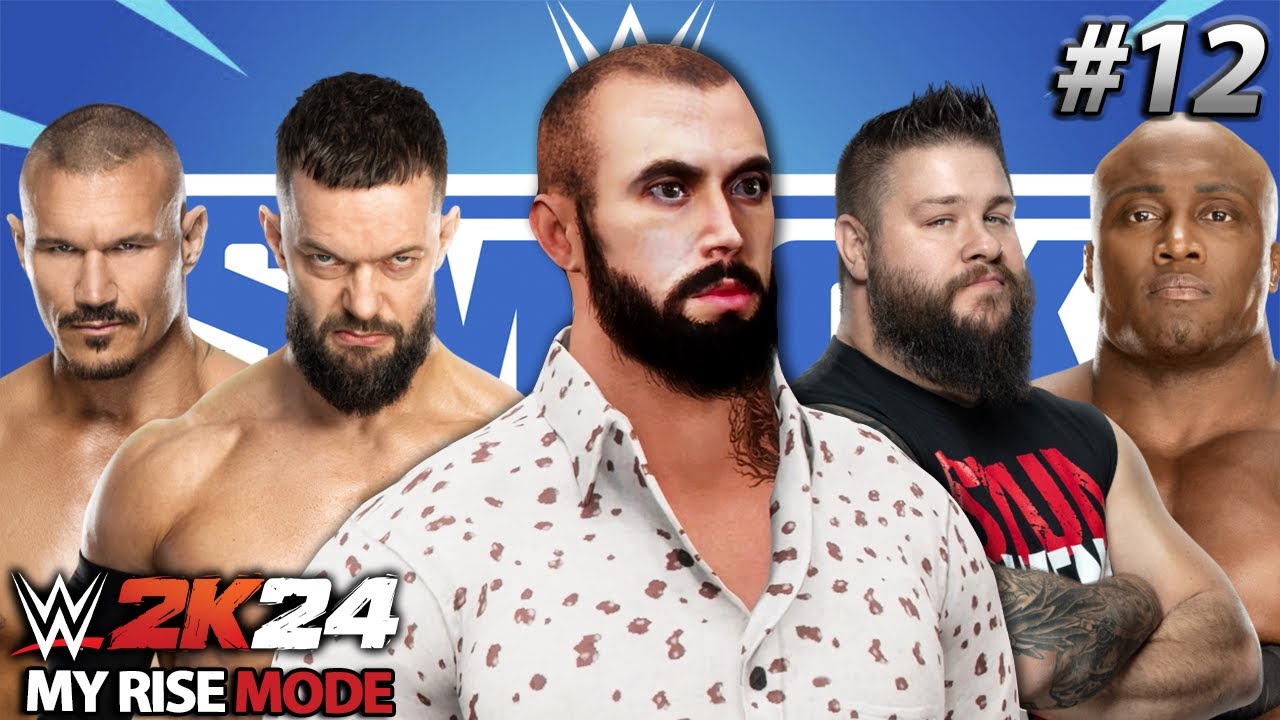 WWE 2K24 - My Rise 12 - MONTANDO O TIME SMACKDOWN - YouTube