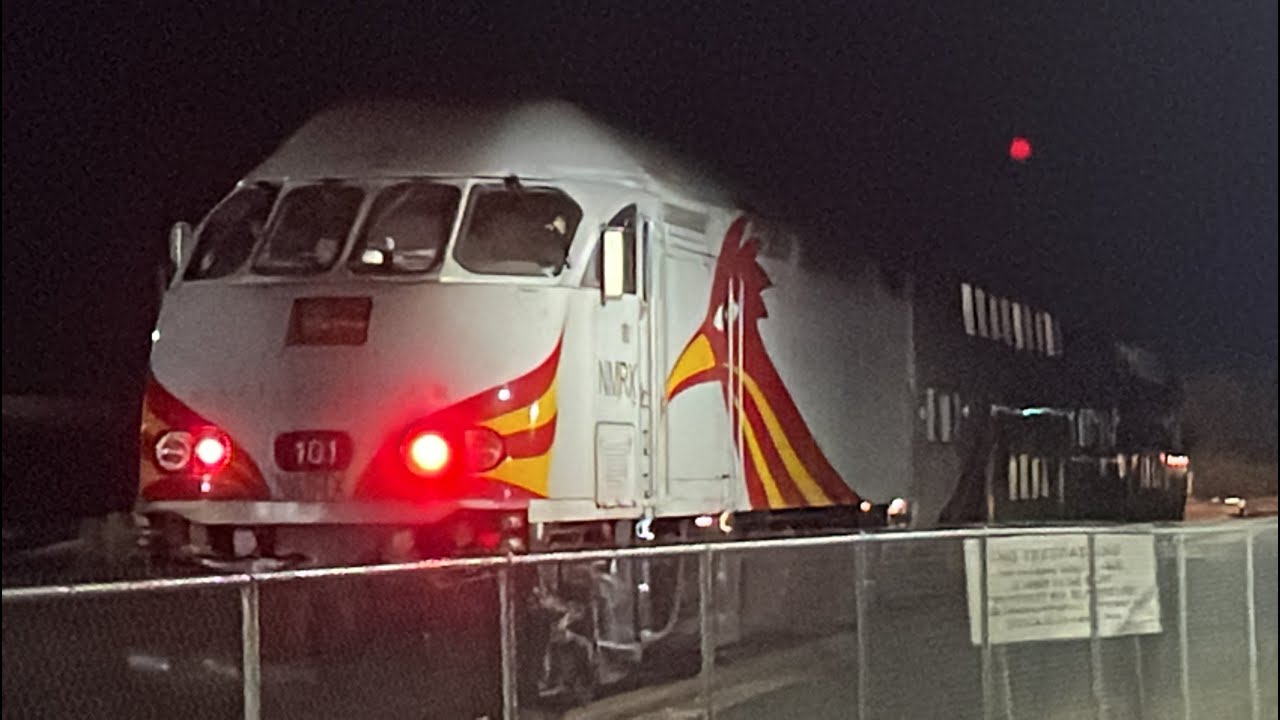 RAILFANNING BELEN YARD AT NIGHT feat: NMRR, Bonnet, BNSF and more ...