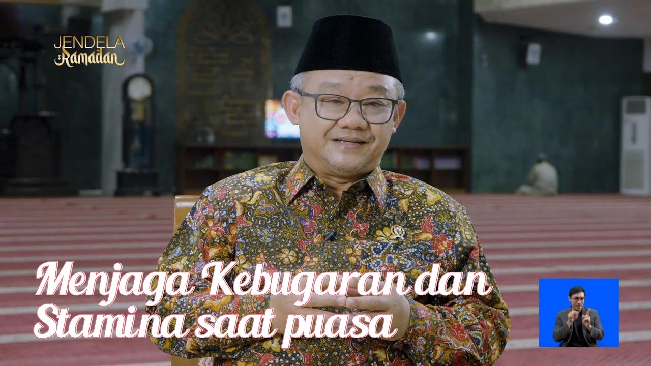 JENDELA Ramadan eps3: Jaga Kebugaran dan Stamina saat Puasa - YouTube