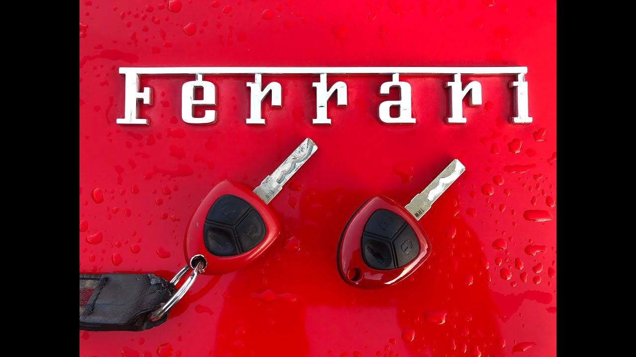 FERRARI CALIFORNIA 2012 - Ersatzschlüssel - spare key - key programming ...