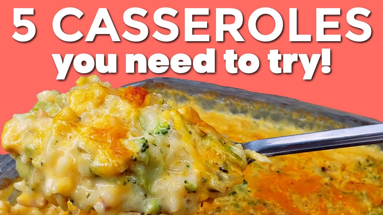 5 HOLIDAY Side Casserole Recipes I make every year! - YouTube