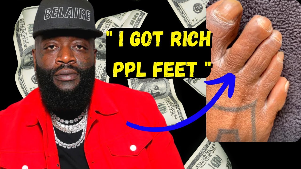 Rick Ross FLAUNTS Rich People Feet in latest social media post! - YouTube
