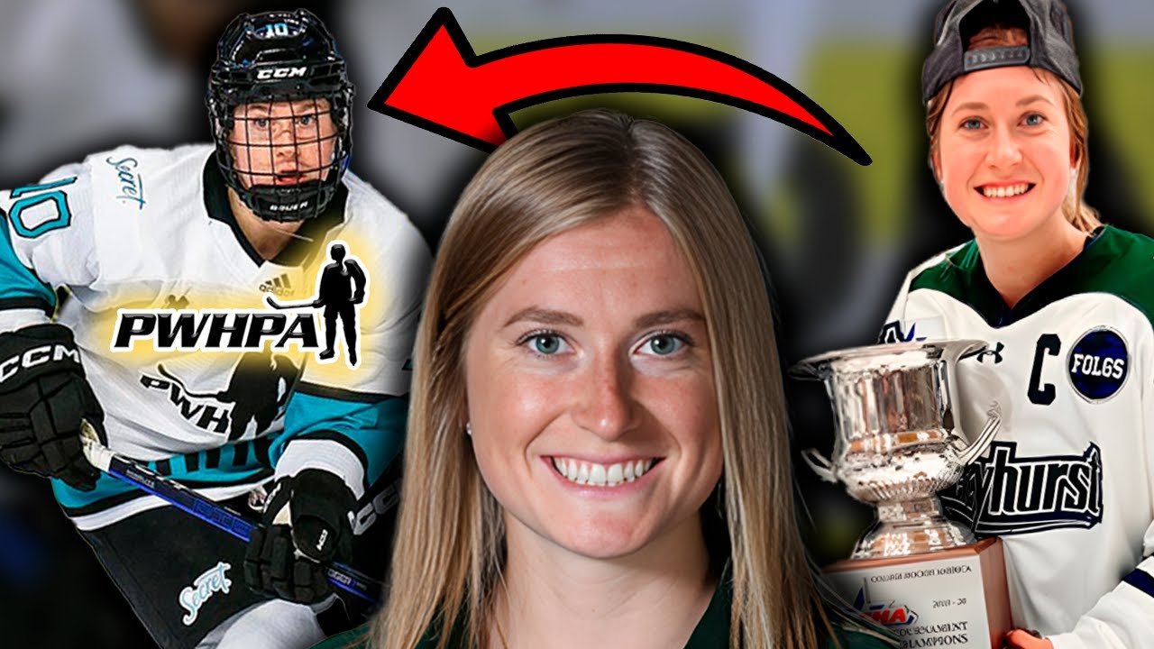 NCAA D1 Hockey Captain To PWHPA Member - Alexa Vasko's Story - YouTube