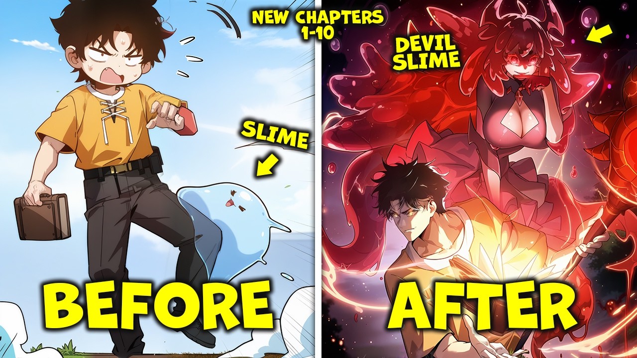 (1-2) Burning His Own HP, He Summons a Demon Slime and Becomes the ...