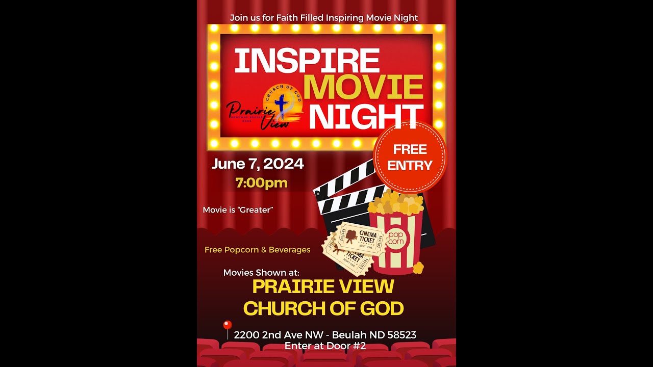 Inspire Movie Night Pre-Movie Ads - YouTube