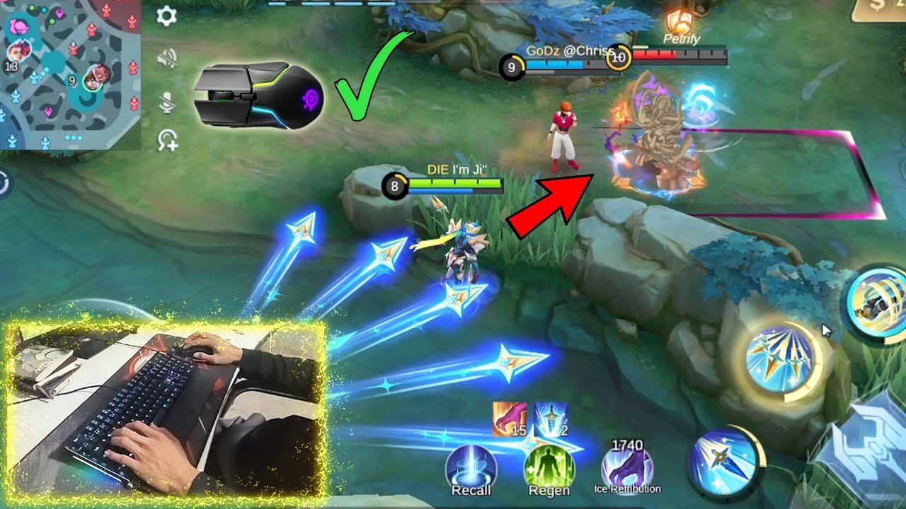 USING HAND USING MOUSE /HANDCAM!! | MOBILE LEGENDS #115 - YouTube