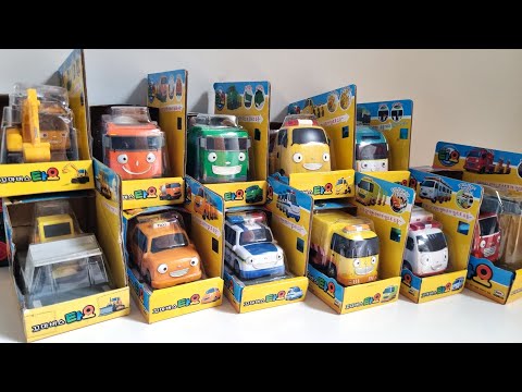Unboxing Mobil Mobilan Tayo Terbaru, Mobil Truk, Mobil Polisi, Bus, Ambulance, Pemadam, Taxi, Molen