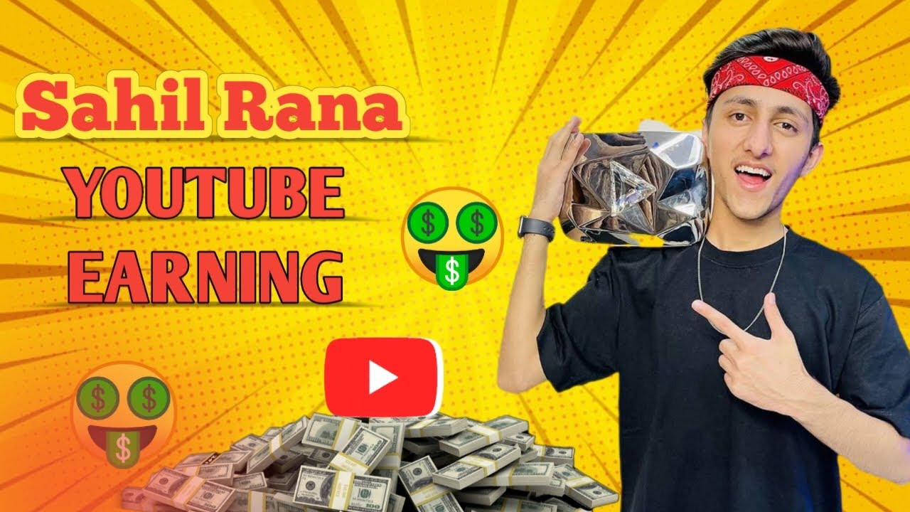 Sahil Rana YOUTUBE EARNING | AS GAMING YOUTUBE MONTHLY INCOME REVEAL 😱# ...