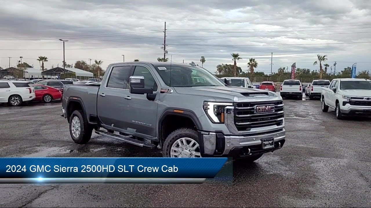 2024 GMC Sierra 2500HD SLT Crew Cab Yuma El Centro Imperial Valley ...