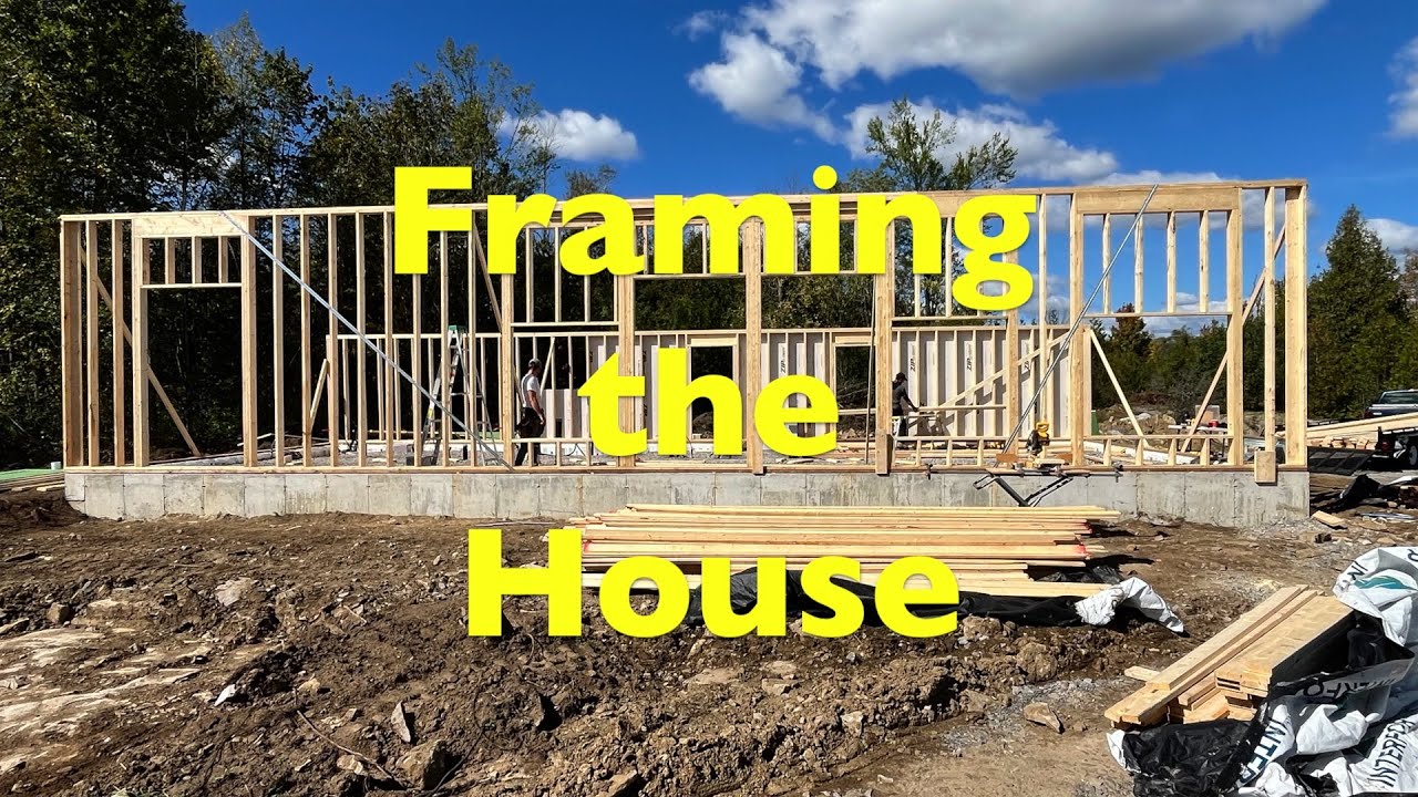 House Build Series 9: Framing Begins - YouTube