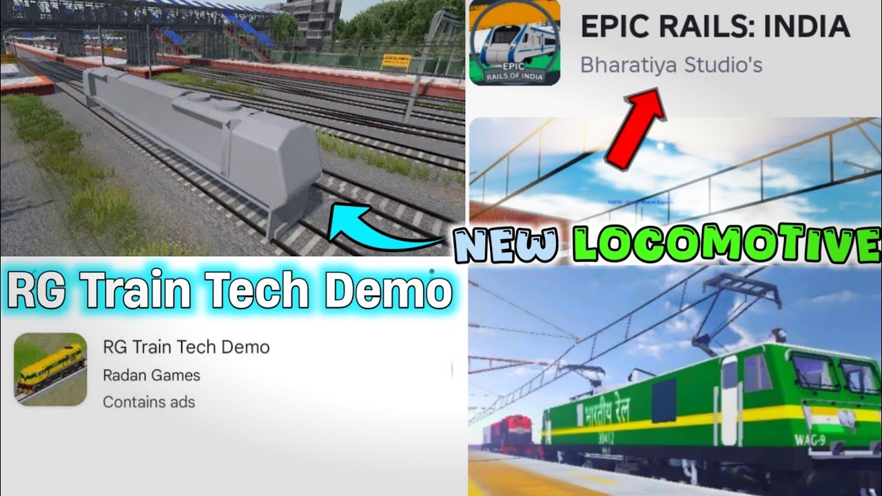 RG Train Tech Demo New Update 2025 | EPIC Rail Of India Ka Update Kab ...