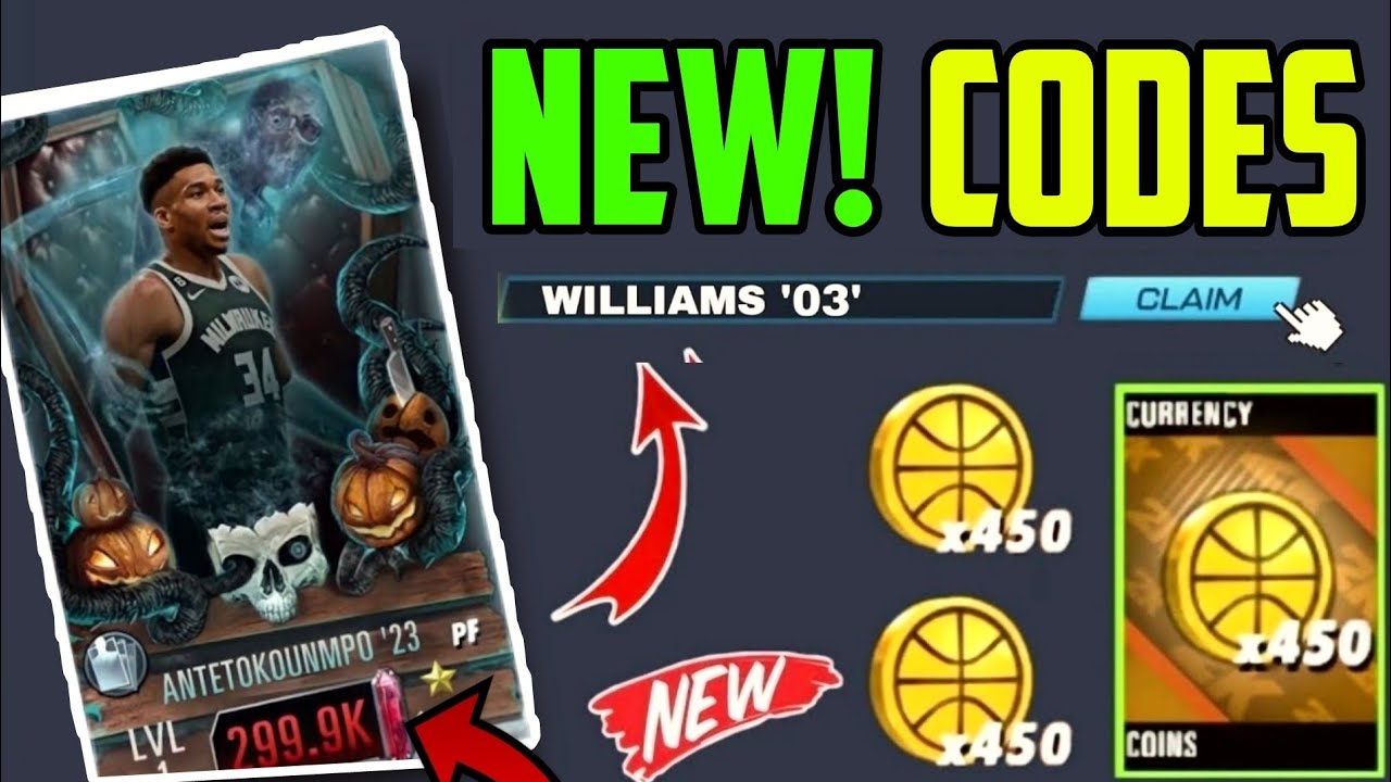 Hurry Up!⚠️ NBA 2K MOBILE CODES 2023 - NBA 2K MOBILE REDEEM CODES ...