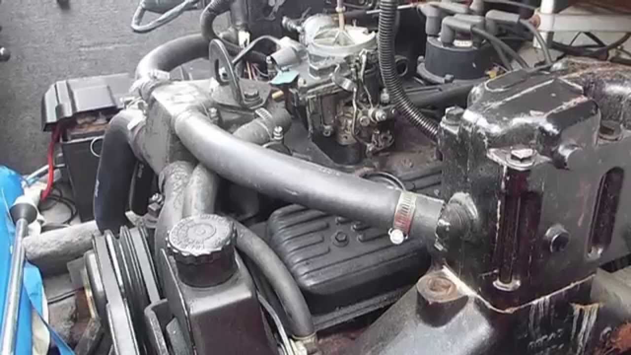 Mercruiser Engine after Overheating. Intake video 7-4-15 - YouTube