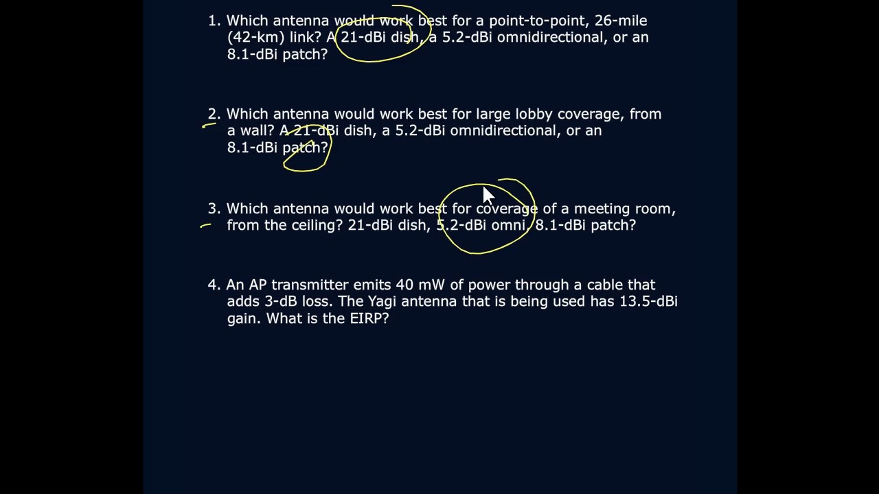 Calculate EIRP Choose the Correct Antenna Part 1 - YouTube