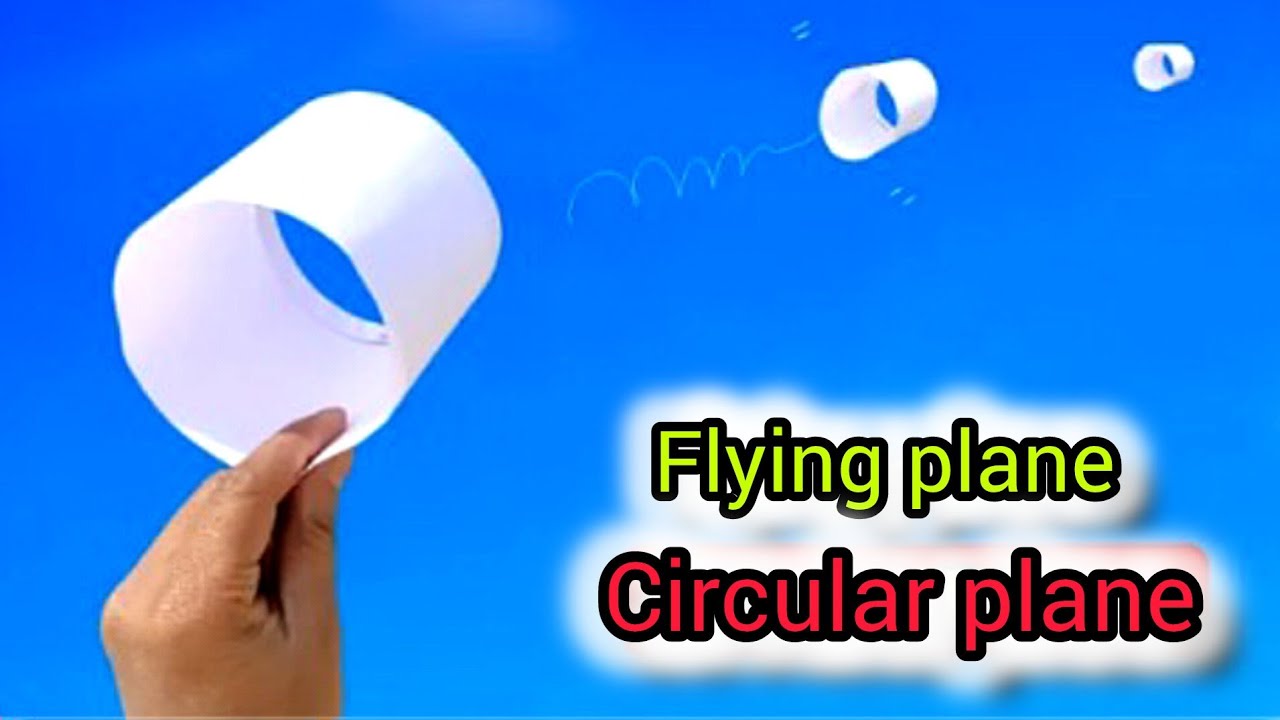 Circular Paper Flying Glider....!!!! - YouTube