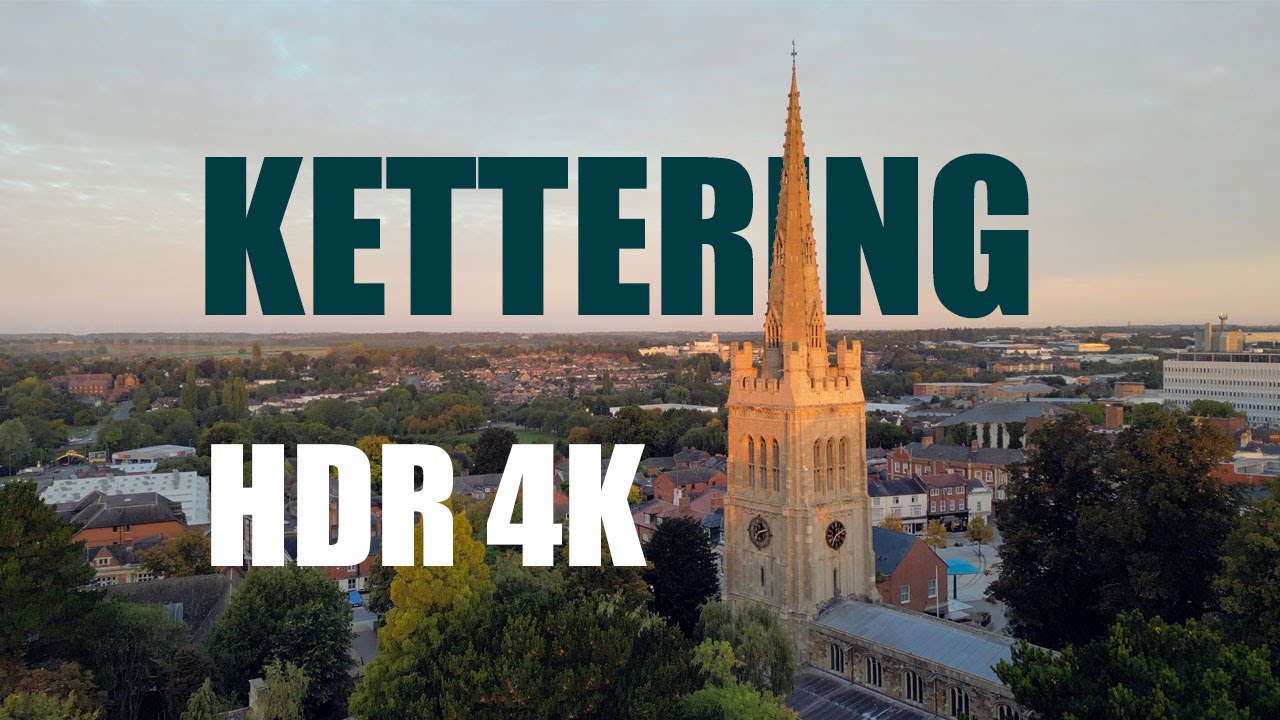 Kettering Town Centre 4K HDR - Sample shots - YouTube