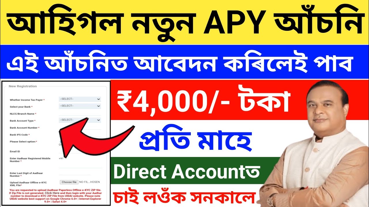 How To Apply APY Scheme 2024//APY Scheme Online Apply//Government New ...