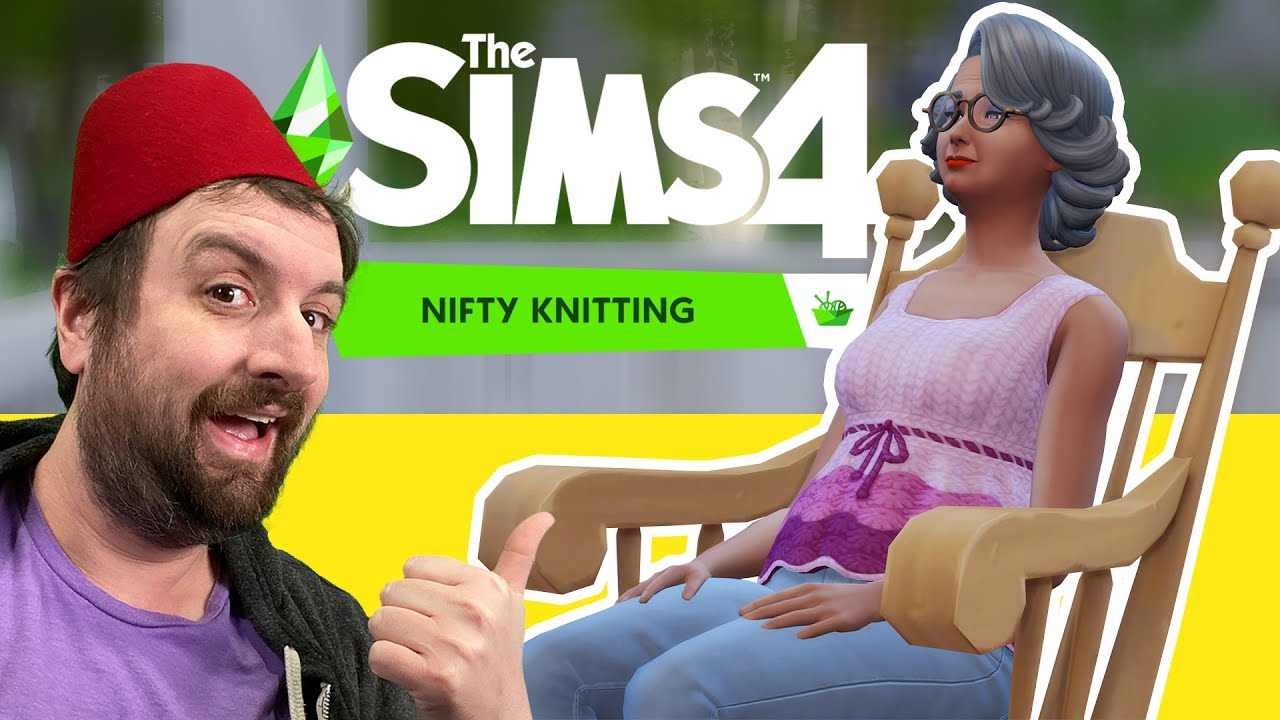 Yarn is my Life now! - Nifty Knitting Let's Play 02 - YouTube